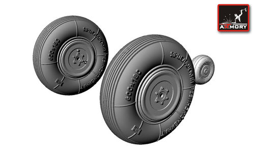 Armory Models Group AW72004 Yakovlev Yak-3 wheels