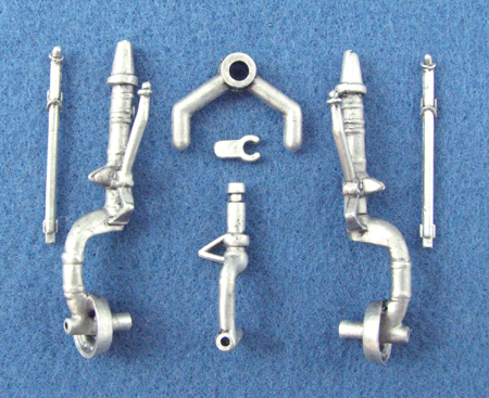 Scale Aircraft Conversions 48093 Consolidated B-24 D/J Liberator Landing Gear (designed to be used with Monogram and Revell kits)