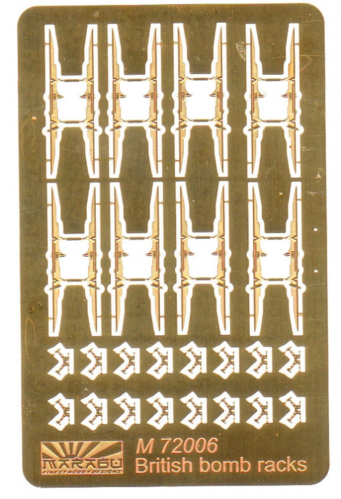 Marabu Finest Hobby Designs M72006 British bomb racks