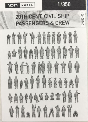 ION Model CV350-001 20th Cent. civil ship passengers and crew