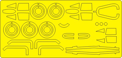 New Ware AM0823 MiG-25PD ADVANCED kabuki masks for ICM