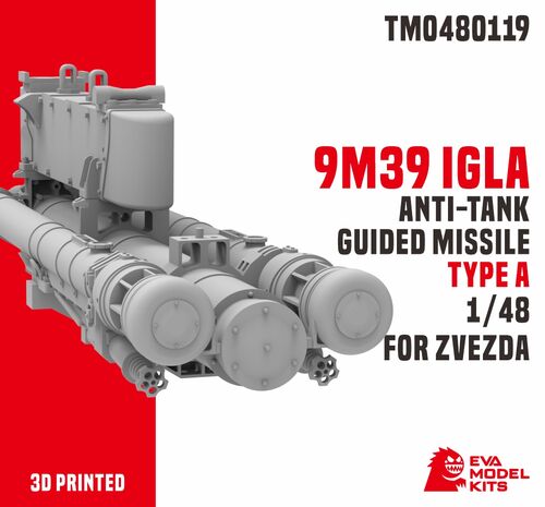 EVA Model Kits TM0480119 9M39 Igla Anti-tank Guided Missile (Type A)