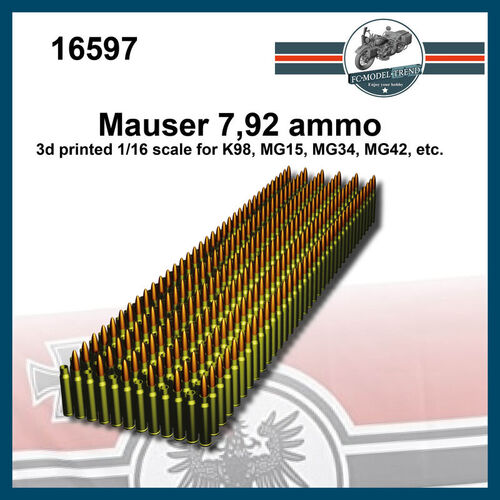 FC ModelTrend 16597 Mauser 7,92 mm Ammo
