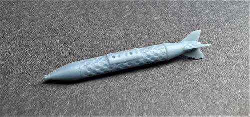 rise144models 034 BLG-66 Belouga Cluster Bomb (4 x bombs)