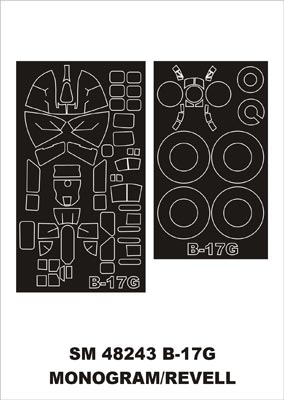Montex SM48243 B-17G Monogram