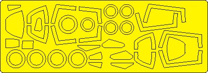 New Ware AM1145 MiG-29 Fulcrum A 9-12 Late Type EXPERT Kabuki Masks for G.W.H L7212