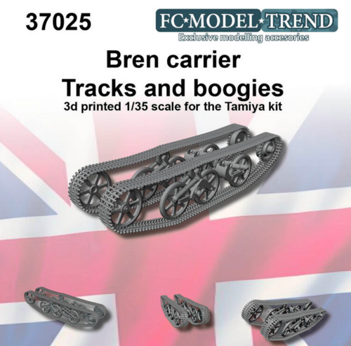 FC ModelTrend 37025 Bren carrier tracks and boogies