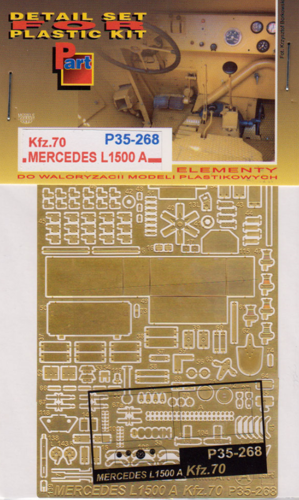 Part P35-268 Mercedes L1500 A, Kfz.70 (Mini Art)