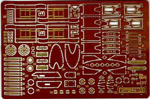 Part S72-011 Su-22M-4 (exterior) Italeri / Pantera