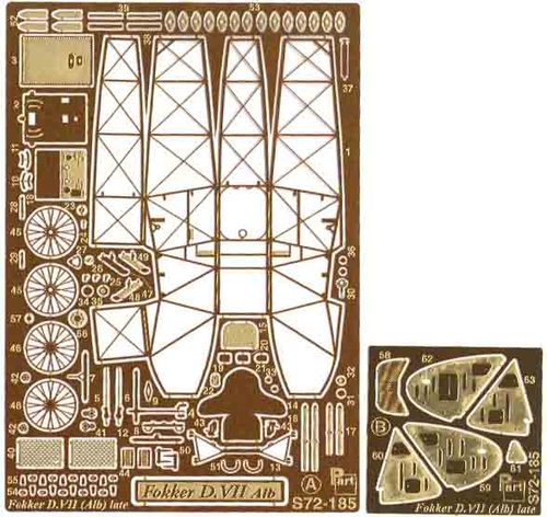 Part S72-185 Fokker D.VII (Alb)late Roden