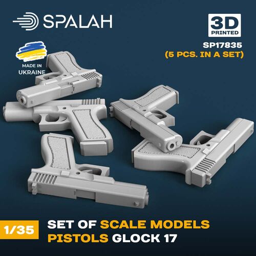 Spalah 17835 Glock 17 Pistols (5pcs)