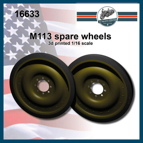 FC ModelTrend 16633 M113 Spare Wheels