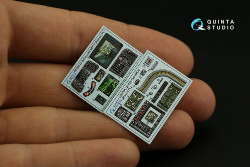 Quinta Studio QD35042 Buffalo 6x6 MPCV - 3D-Printed & Coloured Interior (for Bronco kits)