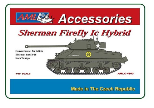 AML O4802 Czechoslovak Sherman Firefly Ic Hybrid - Conversion Set for Tamiya British Sherman IC Firefly