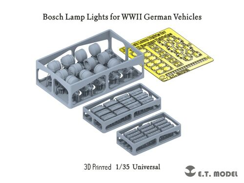 ET Model P35-208 Bosch Lamp Lights for WWII German Vehicles