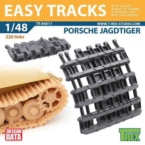 T-Rex Studio 84011 Porsche Jagdtiger Tracks