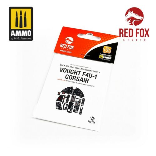 Red Fox Studio QS-32051 Vought F4U-1 Corsair (for Tamiya kit)