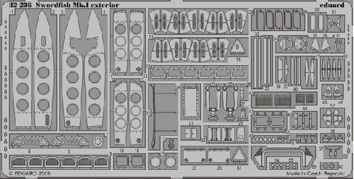 Eduard 32236 Swordfish Mk.I exterior TRUMPETER