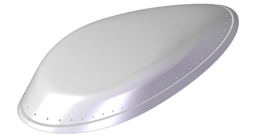 Bra.Z Models BZ4122 Airbus A318/319/320/321 Wi-Fi Antenna ARINC-791