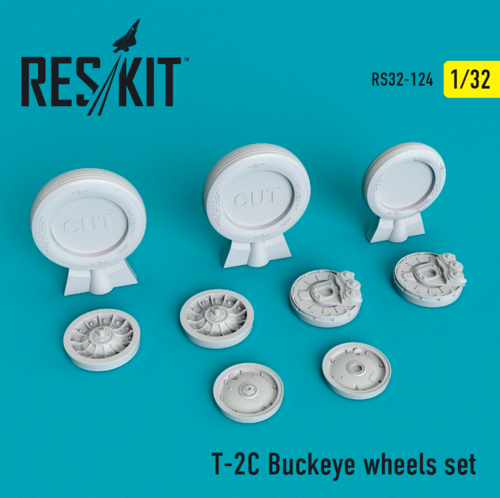 DISCONTINUED RES/KIT 32-0124 T-2C Buckeye wheels set