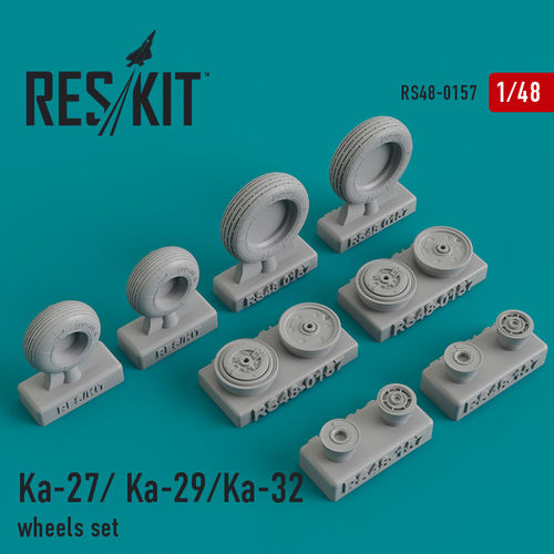 RES/KIT 48-0157 Ka-27/Ka- 29/Ka-32 wheels set