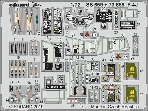 Eduard SS659 F-4J Academy