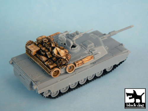 Black Dog T72003 M1A1 ABRAMS Iraq War for Dragon 07213, 7 resin parts