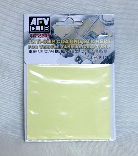 AFV Club AC35206 Anti-Slip Coation Stickers for Vehicle/Tank/Aircraft/Ship