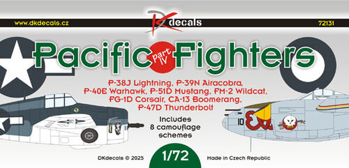 DKdecals 72131 Pacific Fighters Part IV