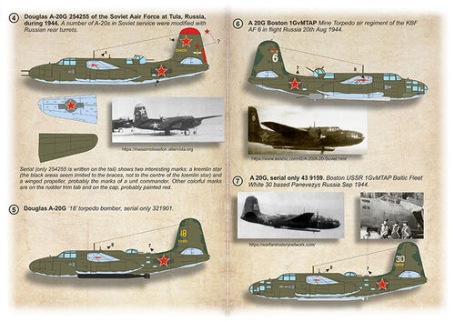 Print Scale 72513 Douglas A-20 Soviet Air Force