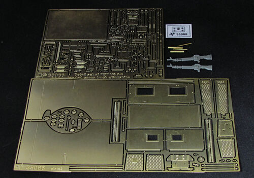VModels 35066 US 3/4 ton 4x4 Cargo Truck M37 (Gunship) - Detail Set PE Parts (for Roden Kits)