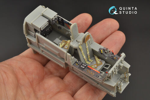 Quinta Studio QD32103 Heinkel He-219 - 3D-Printed & Coloured Interior ( forZoukei-Mura kits)