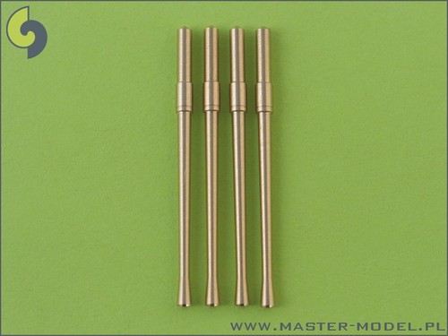 Master AM-32-007 Japanese Type 99 20mm Mark 2 gun barrels (4pcs)