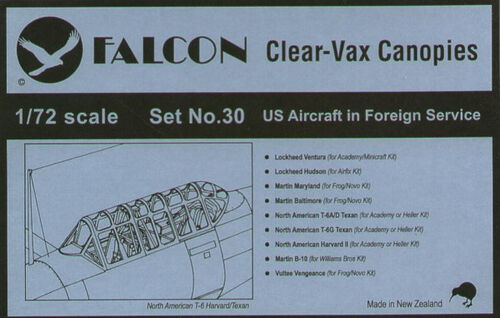 Falcon Model V3072 US Aircraft in Foreign Service