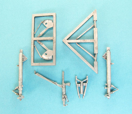 Scale Aircraft Conversions 72092 Sukhoi Su-27 SM Flanker - Landing Gear (designed to be used with Zvezda and Revell kits)