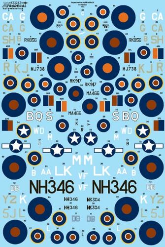 Xtradecal 72263 Supermarine Spitfire Mk.IXb / Mk.IXc / Mk.IXe (10 schemes)