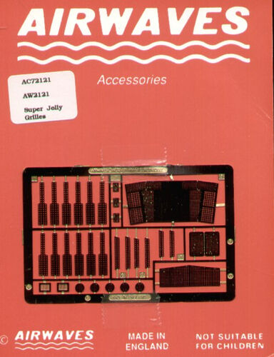 Airwaves C72121 Sikorsky MH-53 Super Jolly Green Giant grilles (designed to be used with Italeri kits)