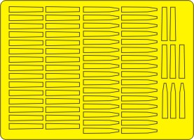 New Ware AM0849 Su-35S EXHAUST NOZZLES parts D10-D13 kabuki masks for G.W.H