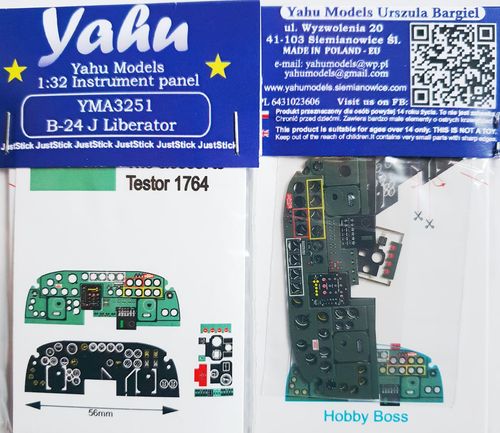 Yahu Models A3251 B-24J (HobbyBoss)