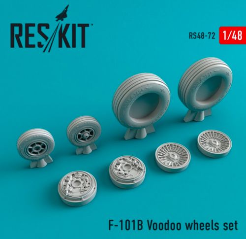 RES/KIT 48-0072 McDonnell F-101 (B) Voodoo wheels set