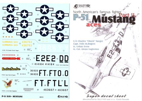 Tally HO! 48-019 P-51 B,D Mustang Part II.