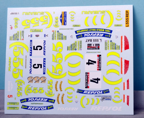 Renaissance TK24-289 Subaru Impreza Gr.A - Catalunya RAC 1995 (for Hasegawa Kits)