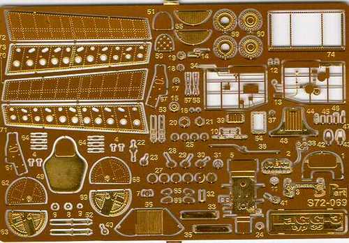 Part S72-069 LaGG-3 type 35 Dako Plast