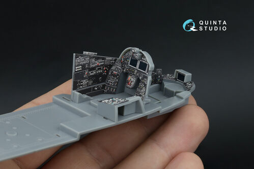 Quinta Studio QD48629 Mil Mi-35 - 3D-Printed & Coloured Interior on Decal Paper (for Trumpeter Kits)