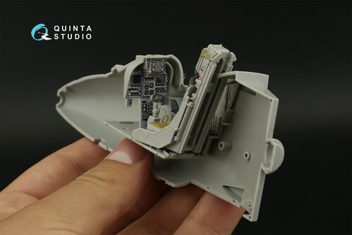 Quinta Studio QD32194 McDonell-Douglas AV-8 B Harrier II Late - 3D-Printed & Coloured Interior (for Trumpeter kits)