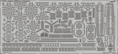 Eduard 53072 Yamato 1/350 new tool TAMIYA 78025