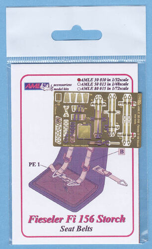 AML E30010 Fieseler Fi-156 C Storch - Seat Belts