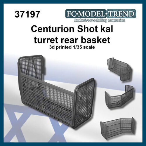 FC ModelTrend 37197 Centurion Shot Kal Turret Rear Basket