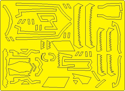 New Ware AM1040 F-35A Lightning II LATE VERSION CAMOUFLAGE kabuki masks for Tamiya