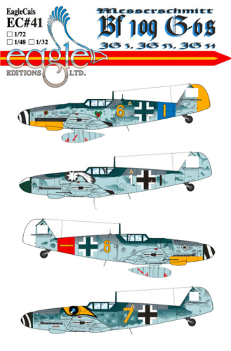 Eagle Editions D41-32 Bf 109 G-6s